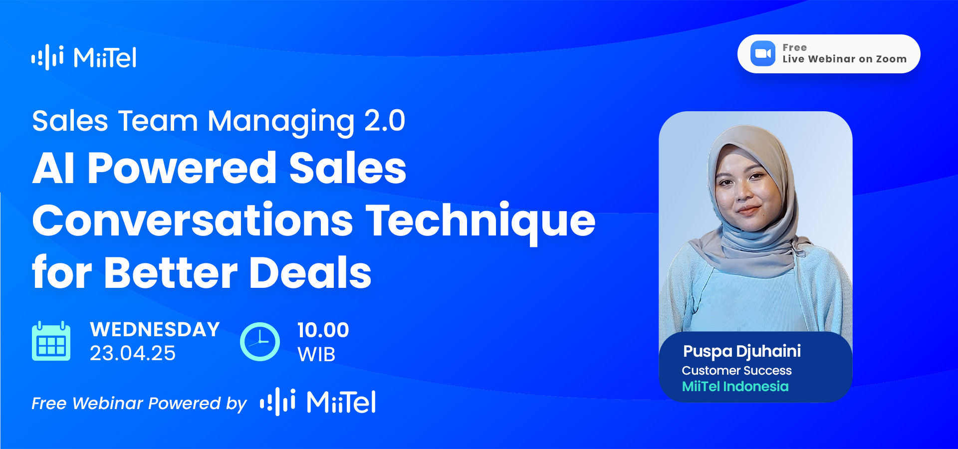 Webinar Home Page - MiiTel